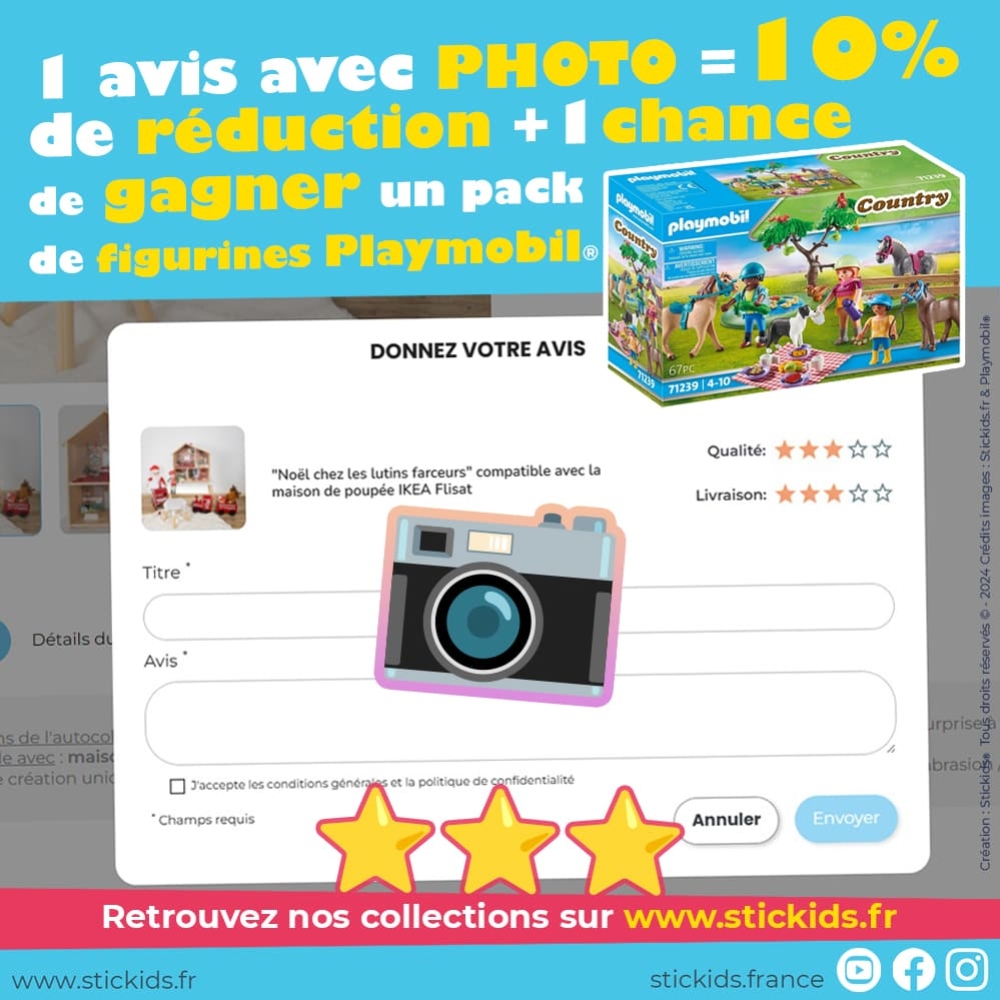 Votre AVIS compte pour nous